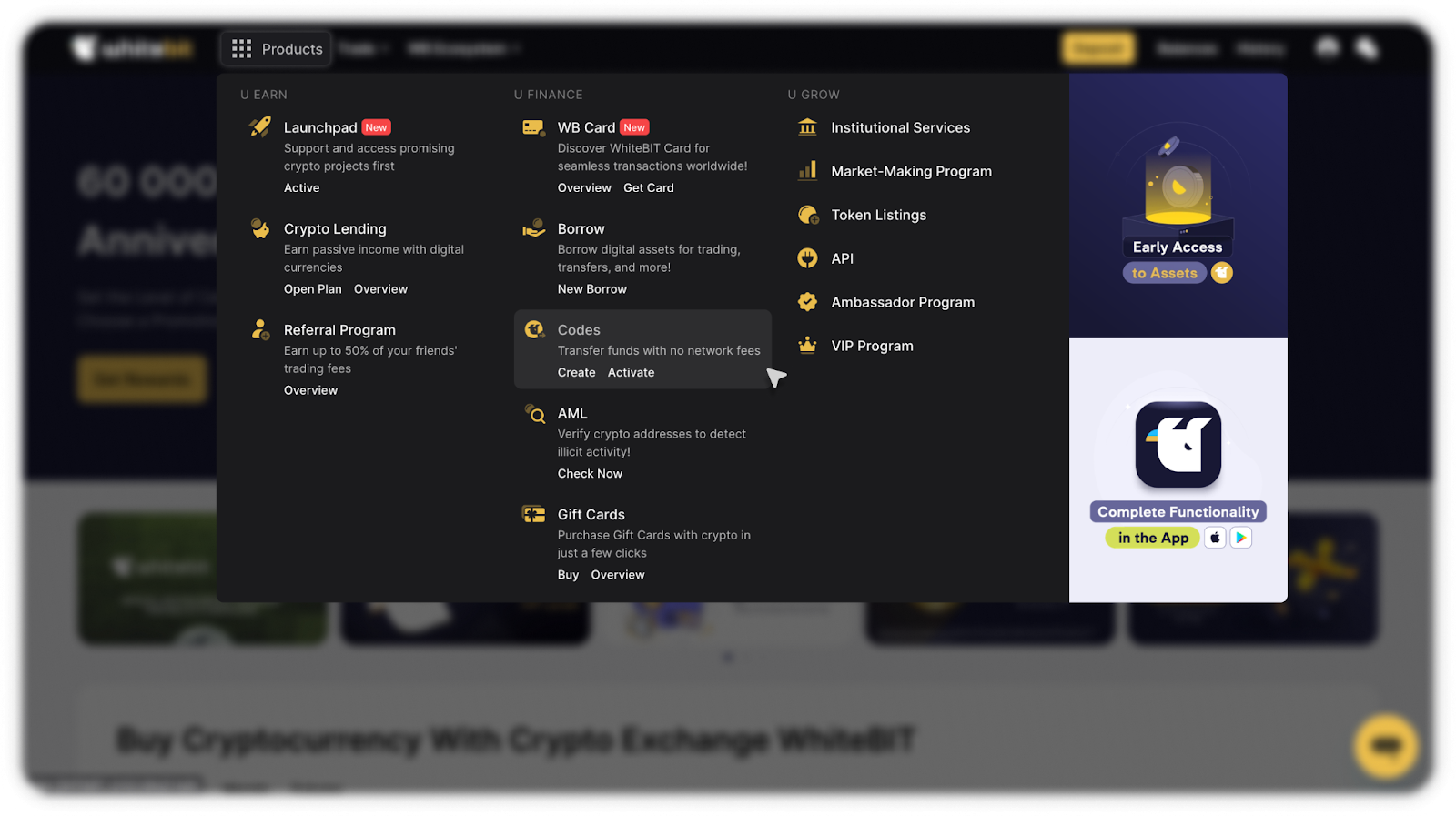 What is WB Code and how to use it? – WhiteBIT
