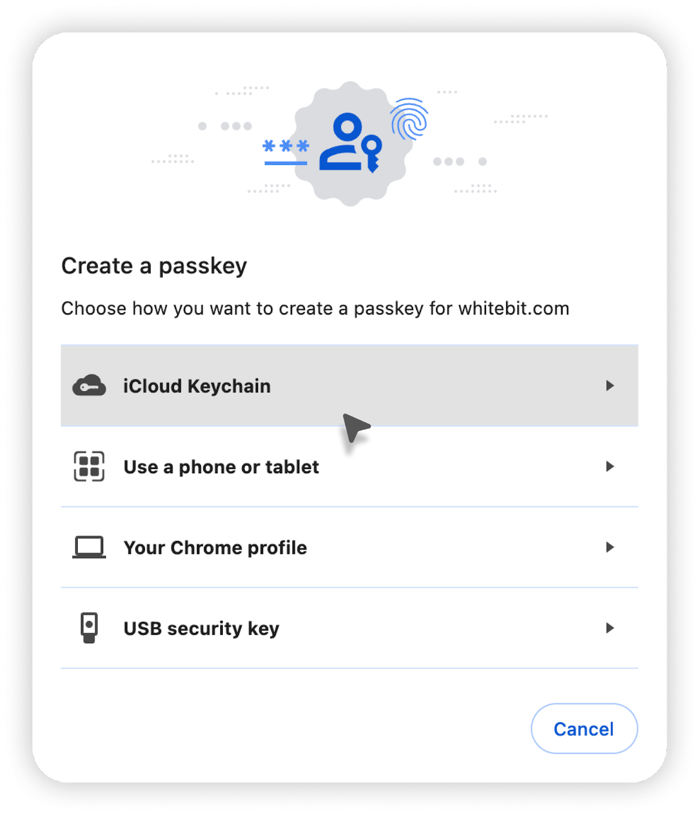 What is Passkey and how to enable it? – WhiteBIT