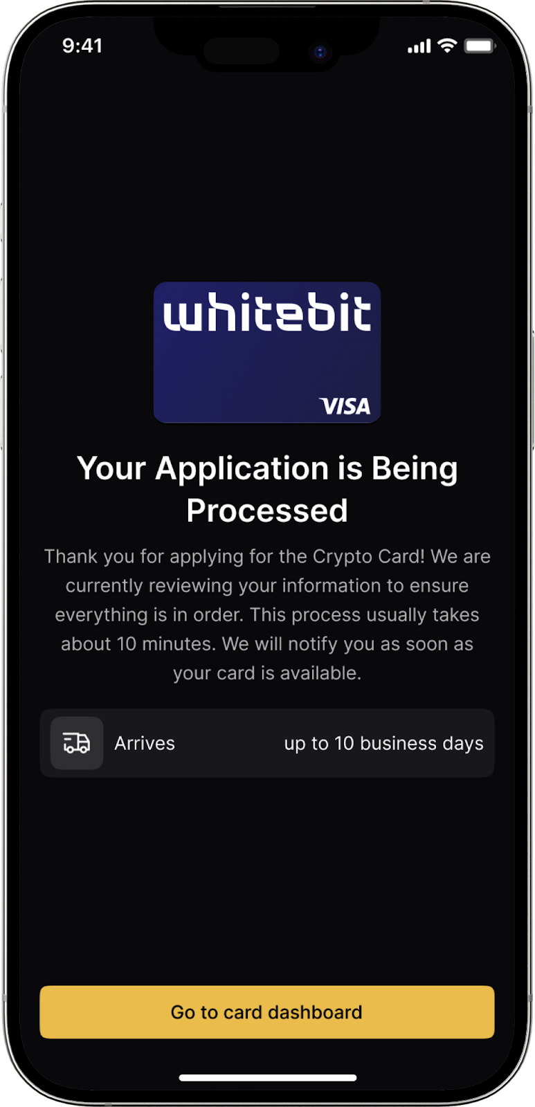 WhiteBIT Nóva debit card – WhiteBIT